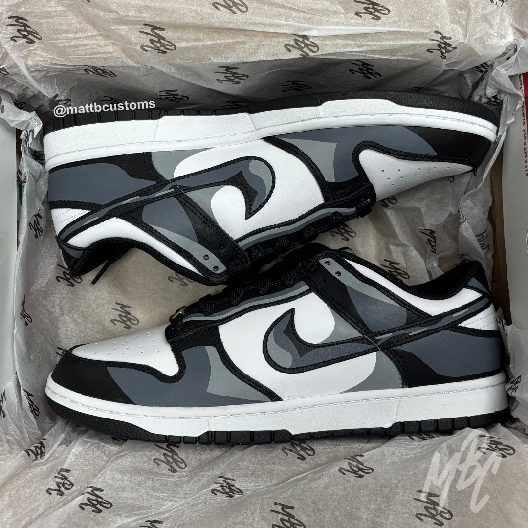 2D Illustration - Dunk Low | UK 9.5 – MattB Customs