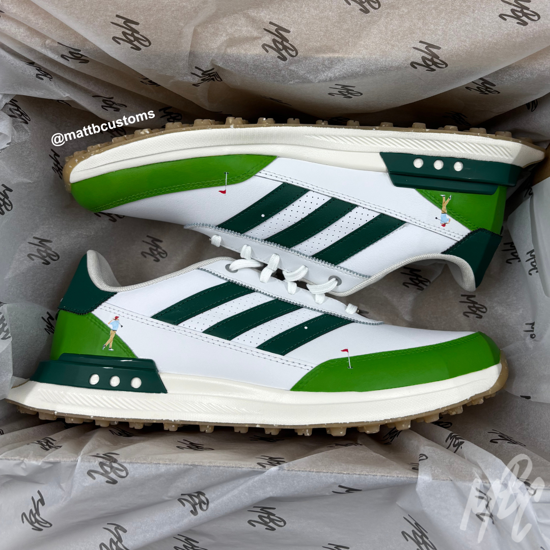Green To Pin - Adidas S2G Custom | UK 9 – MattB Customs