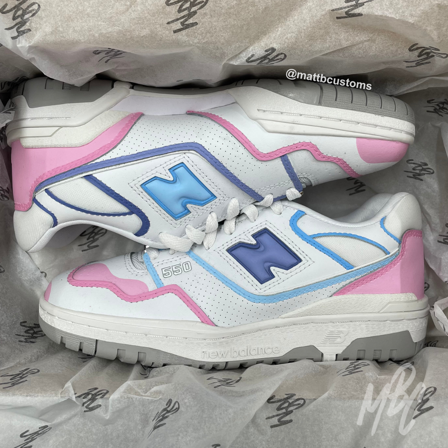 Pastel Colourway - New Balance 550 | UK5 – MattB Customs