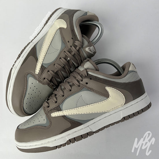 Reverse Swoosh Custom - Custom Nike Dunk Low Trainers – MattB Customs