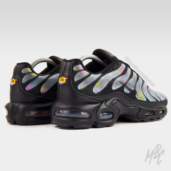 Concrete Abstract Design - Custom Nike TN Trainers | UK 8 – MattB Customs